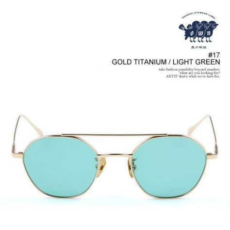 OWN (オウン) オウン サングラス OWN #13 SILVER TITANIUM / CLEAR