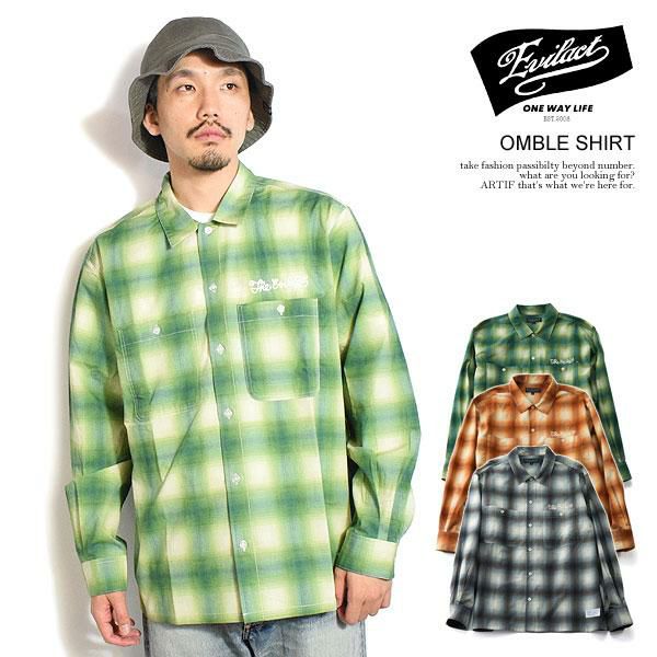 EVILACT イーブルアクト OMBLE SHIRT