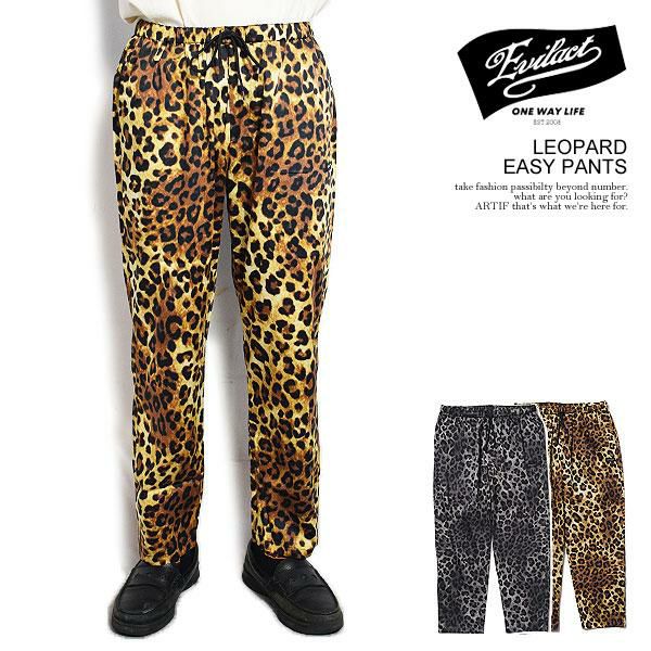 EVILACT イーブルアクト LEOPARD EAZY PANTS