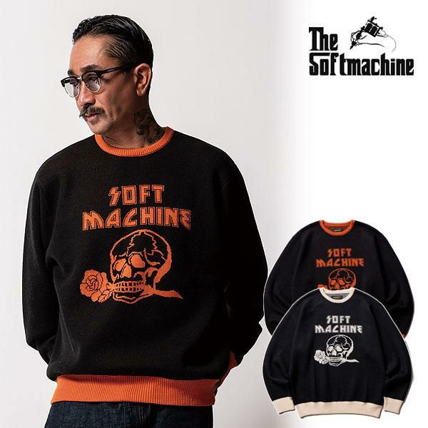 2025 秋冬 先行予約 10月～11月入荷予定 SOFTMACHINE ソフトマシーン RECALL SWEATER(CREW NECK SWEATER)