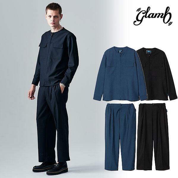 2025 冬 先行予約 10月下旬〜11月上旬入荷予定 glamb グラム Blue Noise Minimal Shirt Set Up セットアップ キャンセル不可 atfset 2025 冬 先行予約 10月下旬～11月上旬入荷予定 glamb グラム Blue